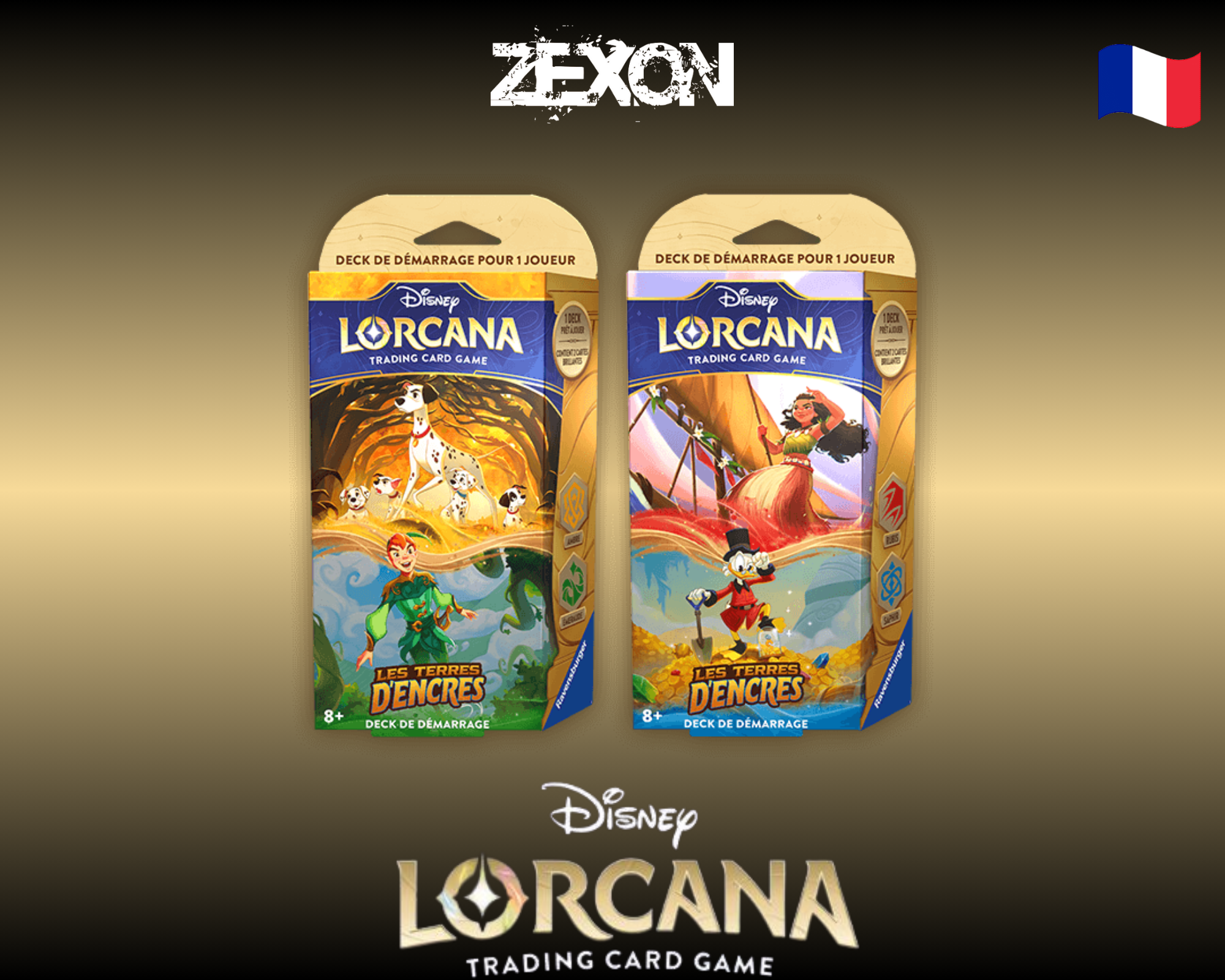 Deck de démarrage Lorcana – ZeXon